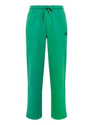 American Vintage Plizzy Logo-print Track Pants - Green