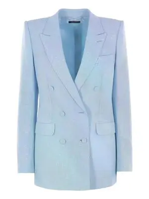 TOM FORD Double-breasted Blazer - Blue
