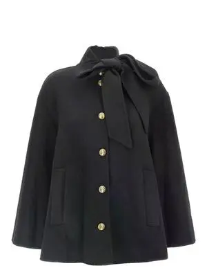 Zimmermann Hypnotic Coat - Black