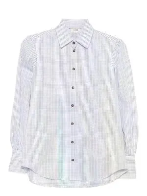DIEGA Plaid Shirt - White