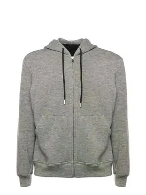 GIULIANO GALIANO Zip-up Hoodie - Grey