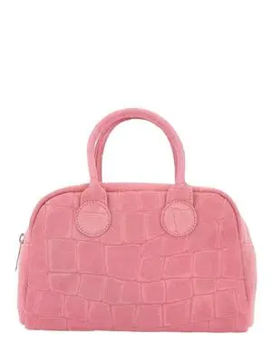 MARGESHERWOOD Soft Bowling Crocodile-effect Tote Bag - Pink