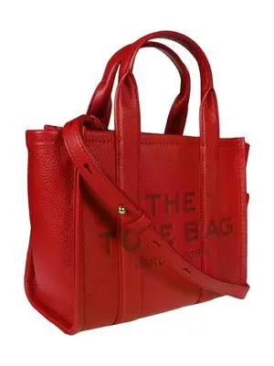 Marc Jacobs Leather Tote Bag - Red