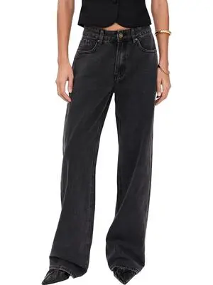 Lioness Rising Jeans - Washed Onyx