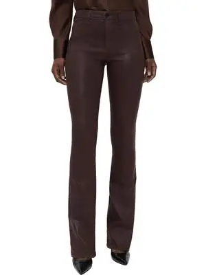 L'Agence Selma Sleek Baby Boot Jeans - Chocolate Coated
