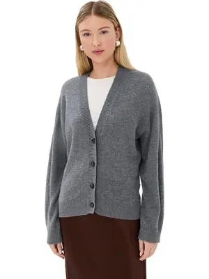 Le Kasha Lille Cashmere Cardigan - Midgrey