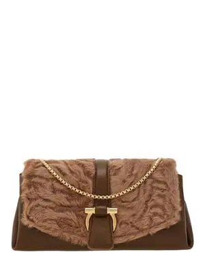 FERRAGAMO Front Flap Handbag - Brown