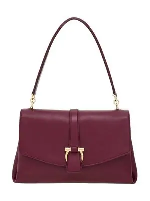 FERRAGAMO Front Flap Handbag - Violet