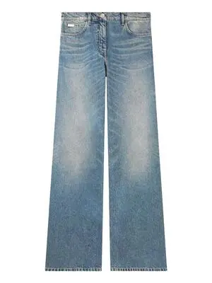 COURRÃ¨GES Courrèges Hammer Denim Baggy Pants - Blue