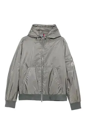 Moncler Zip-up Bomber Jacket - Grey