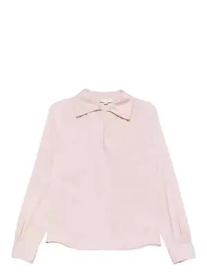Vince Silk-blend Shirt - Pink