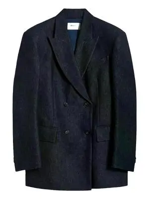Sportmax Double-breasted Blazer - Blue