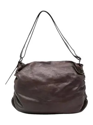 REPTILE'S HOUSE Ruched Shoulder Bag - Brown