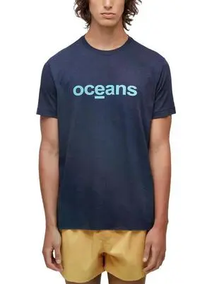 OSKLEN Graphic-print T-shirt - Blue