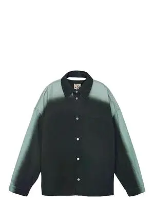 Camper Long-sleeve Denim Shirt - Green