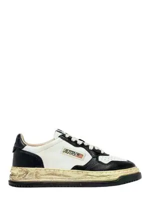 GENERAL SCALE. Autry Medalist Supervintage Sneakers - Black