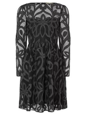 TEMPERLEY LONDON Louis Long-sleeve Mini Dress - Black