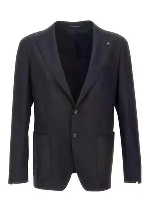 Tagliatore Single-breasted Blazer - Blue