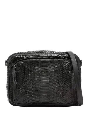 REPTILE'S HOUSE Leather Shoulder Bag - Black