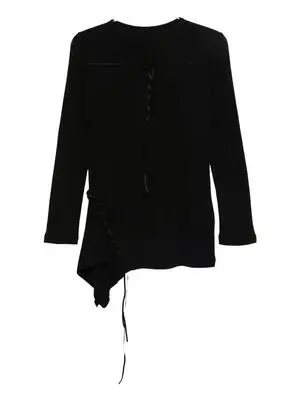 YOHJI YAMAMOTO Asymmetric Knitted Top