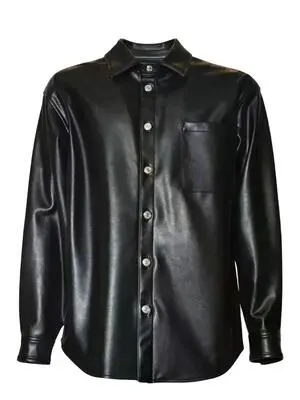 MSGM Buttoned Pocket-detail Shirt - Black