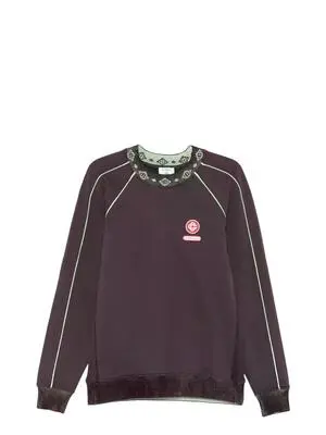 Casablanca Logo-trimmed Sweatshirt - Purple