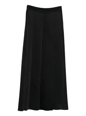 FORTE_FORTE Velvet A-line Skirt - Black
