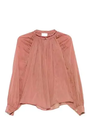FORTE_FORTE Pleated Top - Pink