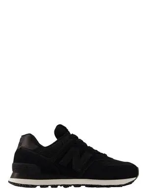 NEW BALANCE 574 Croc/metallic - Black/metallic Black