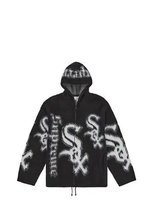 Supreme Chicago White Sox Zip Up Hooded Sweater - Black