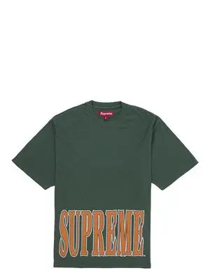 Supreme Cracked Stretch Short Sleeve Top Green