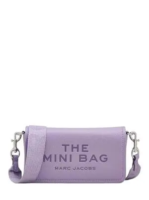 Marc Jacobs The Leather Mini Crossbody Bag - Lilac