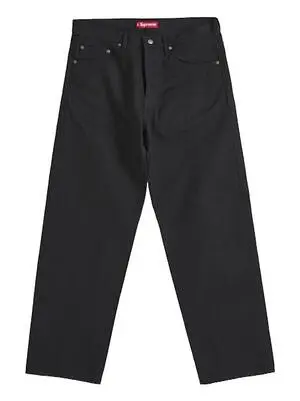 Supreme Rigid Loose Fit Selvedge Jean - Rigid Black