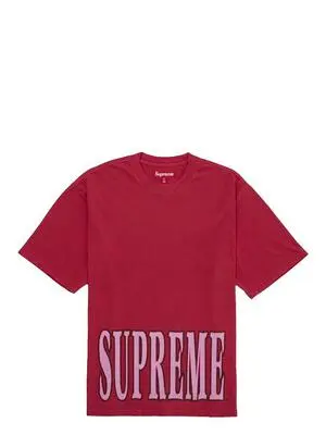 Supreme Cracked Stretch Short Sleeve Top Red