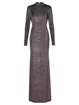 THE SEI Jersey Gown - Purple