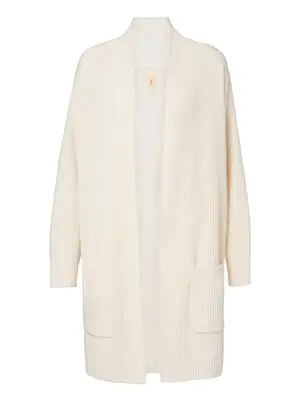 Jardin Des Orangers Ribbed Cashmere Cardigan - White