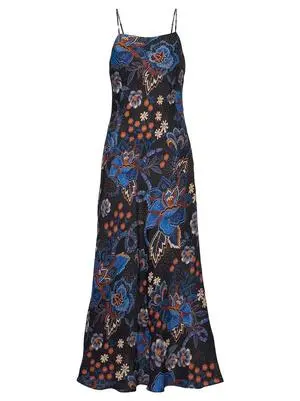 Farm Rio Snakes Bouquet Maxi Dress - Multicoloured