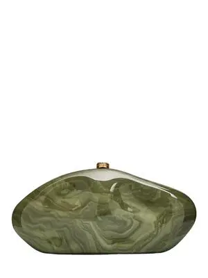 Cult Gaia The Caldera Marbled Acrylic Clutch Bag Rosemary M