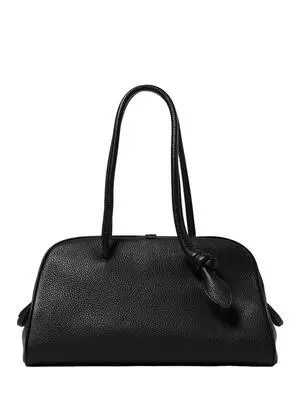 Jacquemus Leather Shoulder Bag - Black