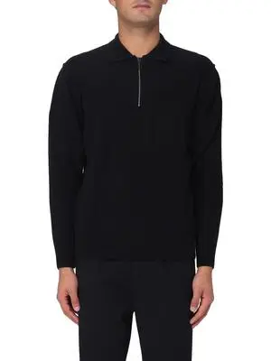 PAOLO PECORA Polo Shirt - Black