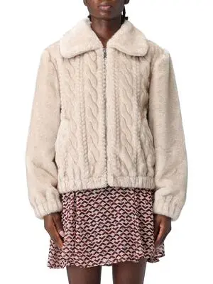 Liu Jo Fur Coat - Beige
