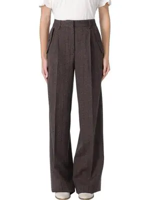 GOLDEN GOOSE Wide Leg Pants - Brown