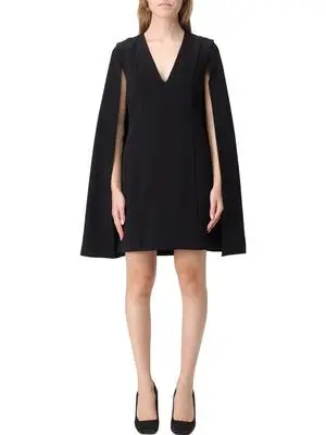 TWINSET Cape Effect Dress - Black