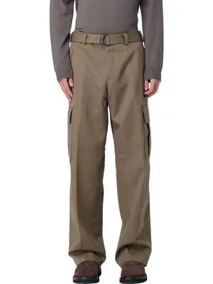 PT TORINO Pleated Belted Cargo Pants Green