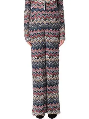 Missoni Zigzag Knit Wide-leg Trousers - Multicolor