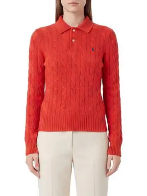 Polo Ralph Lauren Slim Fit Knit Polo - Red