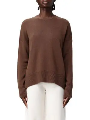 ALLUDE Pullover Sweater Brown