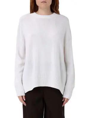 ALLUDE Pullover Sweater - White
