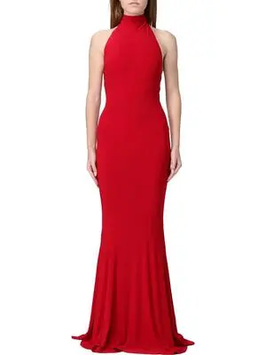 Norma Kamali Norma Kamali Maxi Gown Red