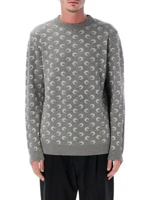 MARINE SERRE Sweater - Grey